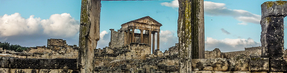 Explore the ruins of Dougga