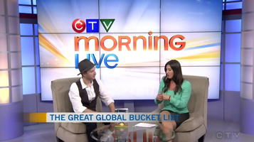 CTV Morning Ottawa - The Great Global Bucket List